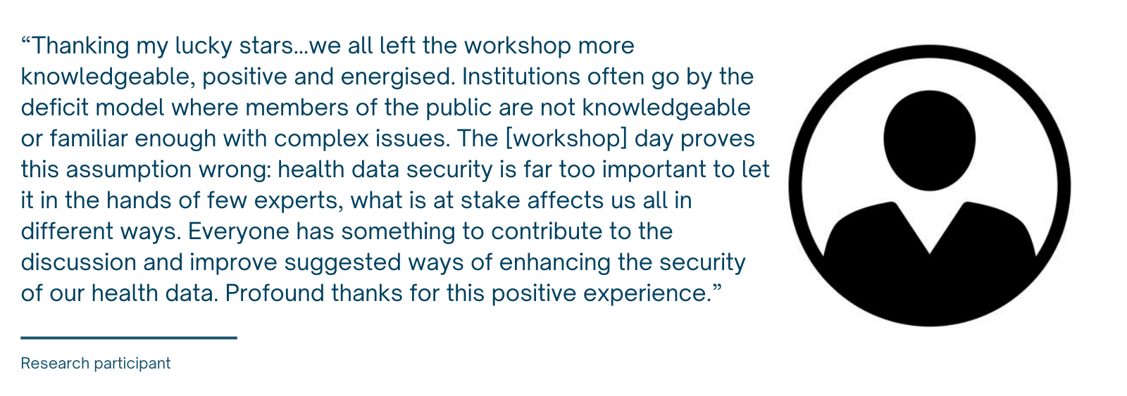 Understanding health data security in direct care: co-creating information and resources with ...